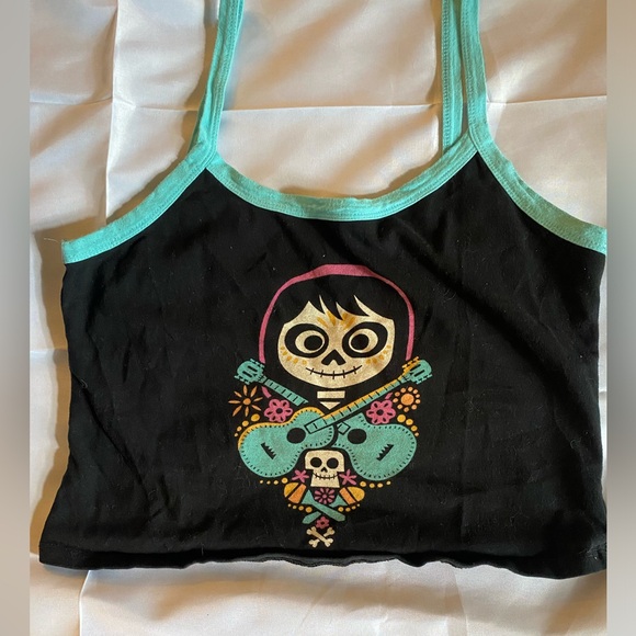 Disney | Tops | Disneys Coco Crop Top | Poshmark